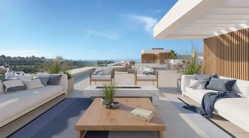 ne-LYRA-B4-05 | Two bed residence Estepona, Costa del Sol with 9m² balcony • realEstepona.com